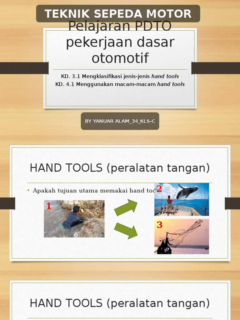 Presentasi Materi Hand Tools | PDF