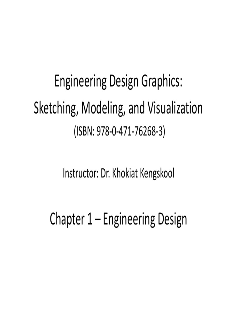 W1 Engineering Design CH1 | PDF