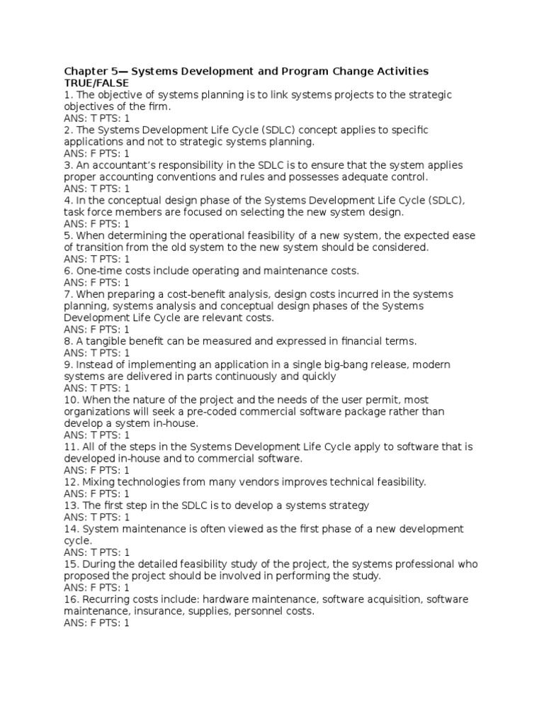 Chapter 5 | PDF | Software Development Process | Audit