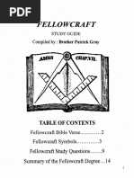 Entered Apprentice Study Guide | PDF | Freemasonry | Masonic Lodge