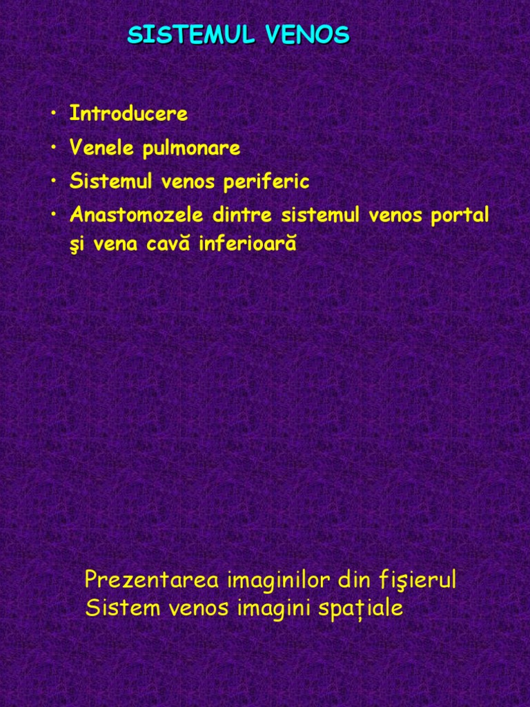 Sistemul Venos Prezentare | PDF