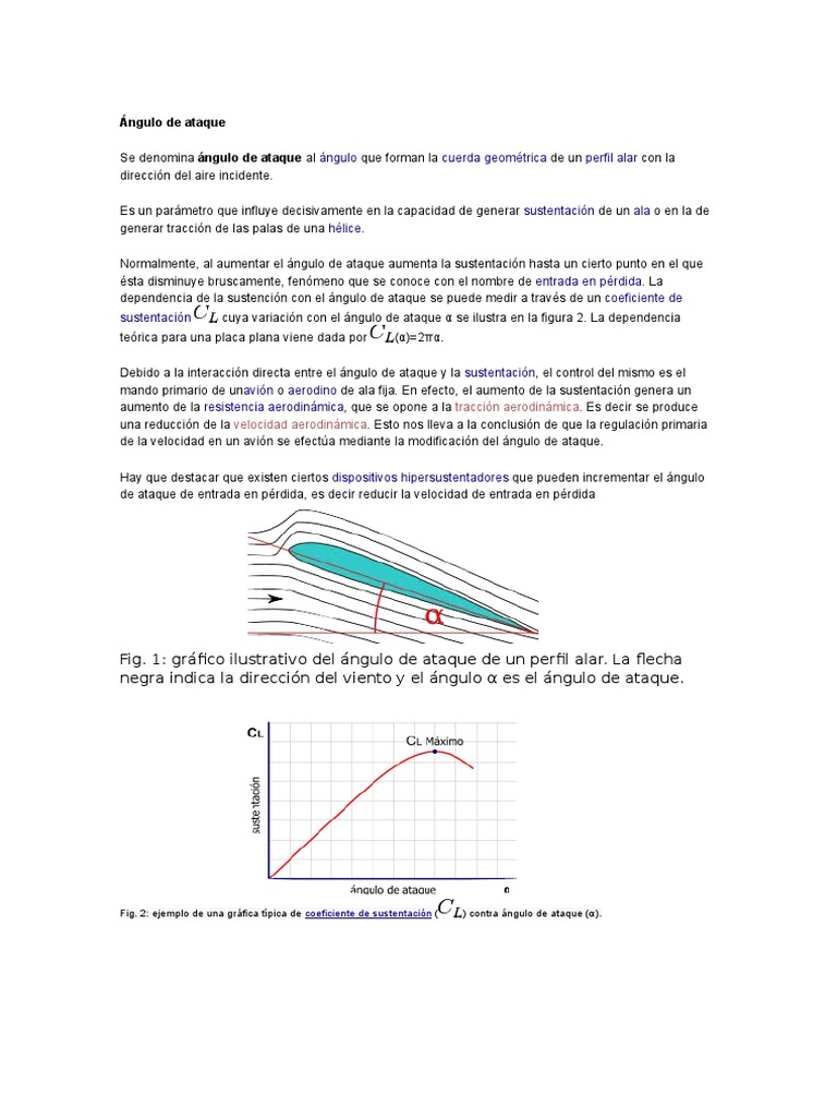 Ángulo de Ataque | PDF