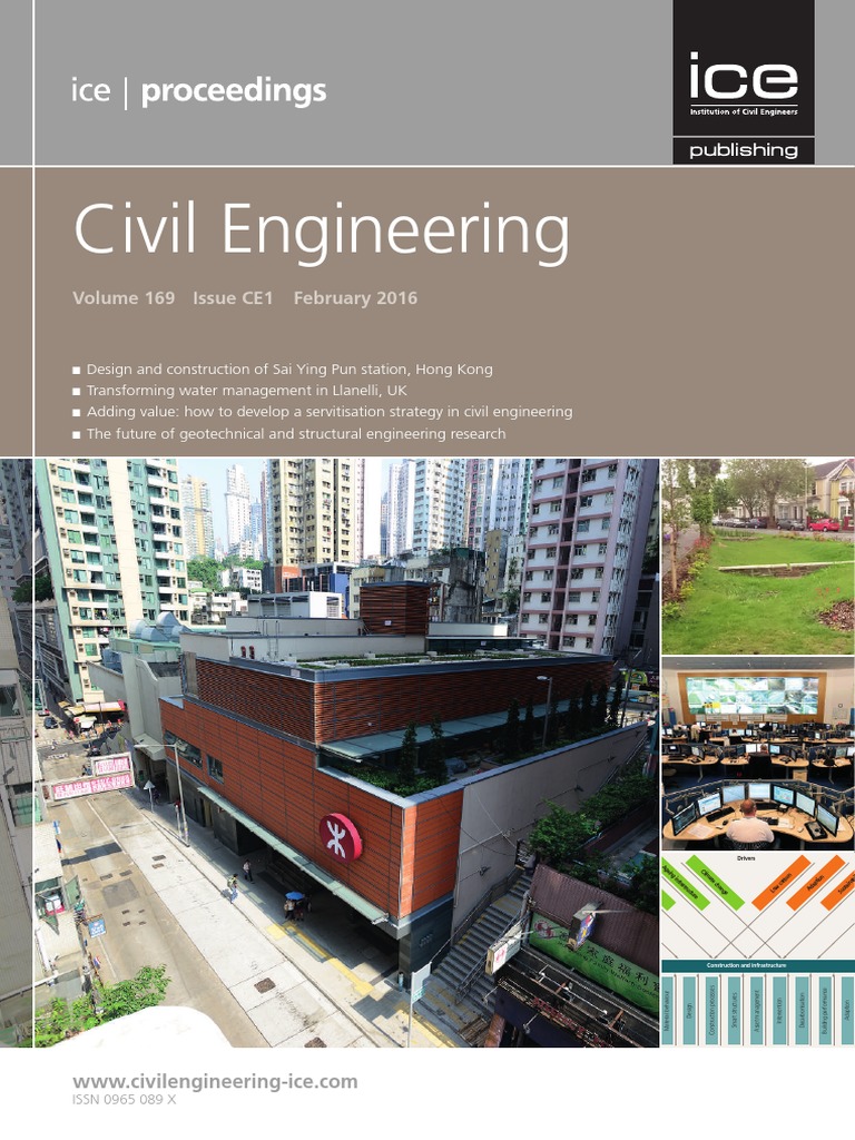 ICE Civil Engineering Issue 169 | Engineering | Innovation