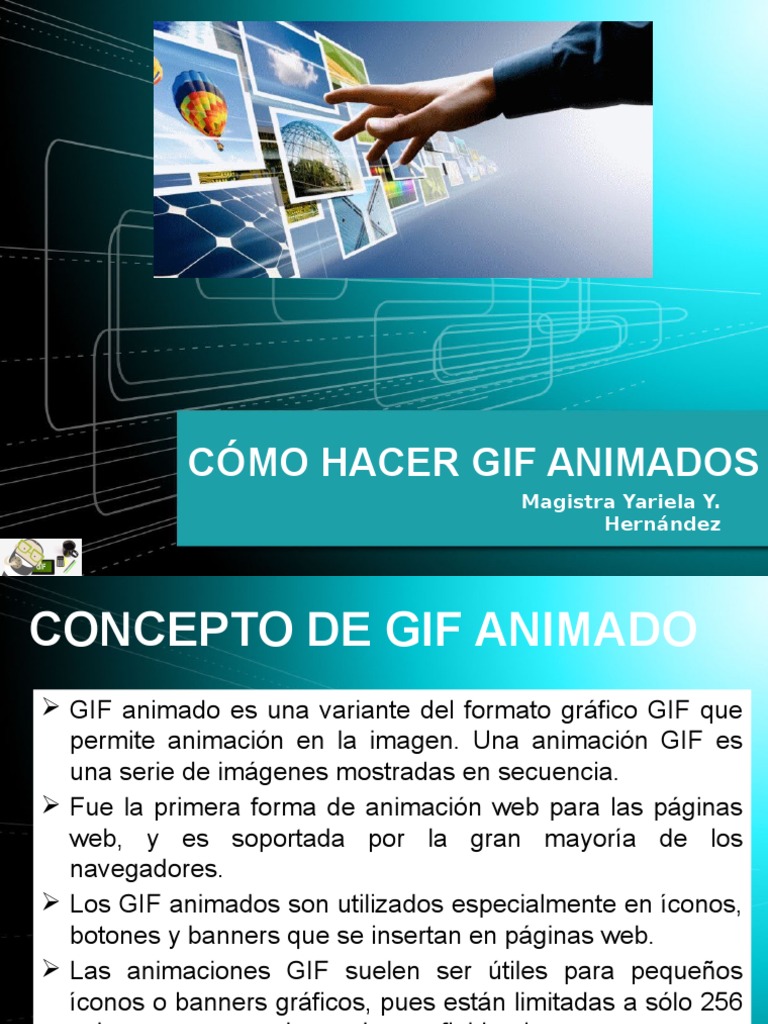 Concepto y Ejemplos de GIF Animados | PDF | Informática | Tecnología
