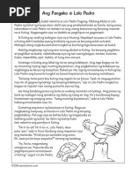 Filipino Dula Dulaan Script | PDF