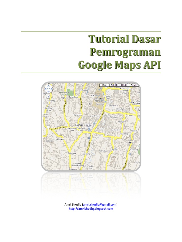 Tutorial Google Maps API PDF | PDF