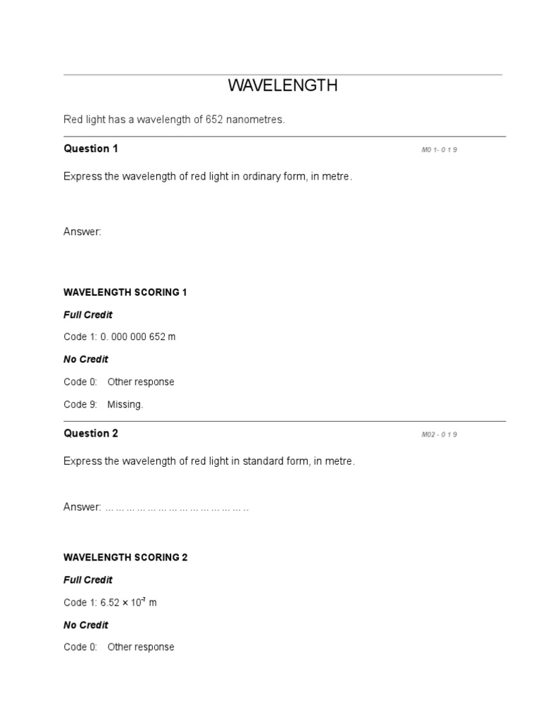 Item Template PDF