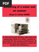 HVAC Water Balancing and Flow Testing Procedure | PDF | Flow ...