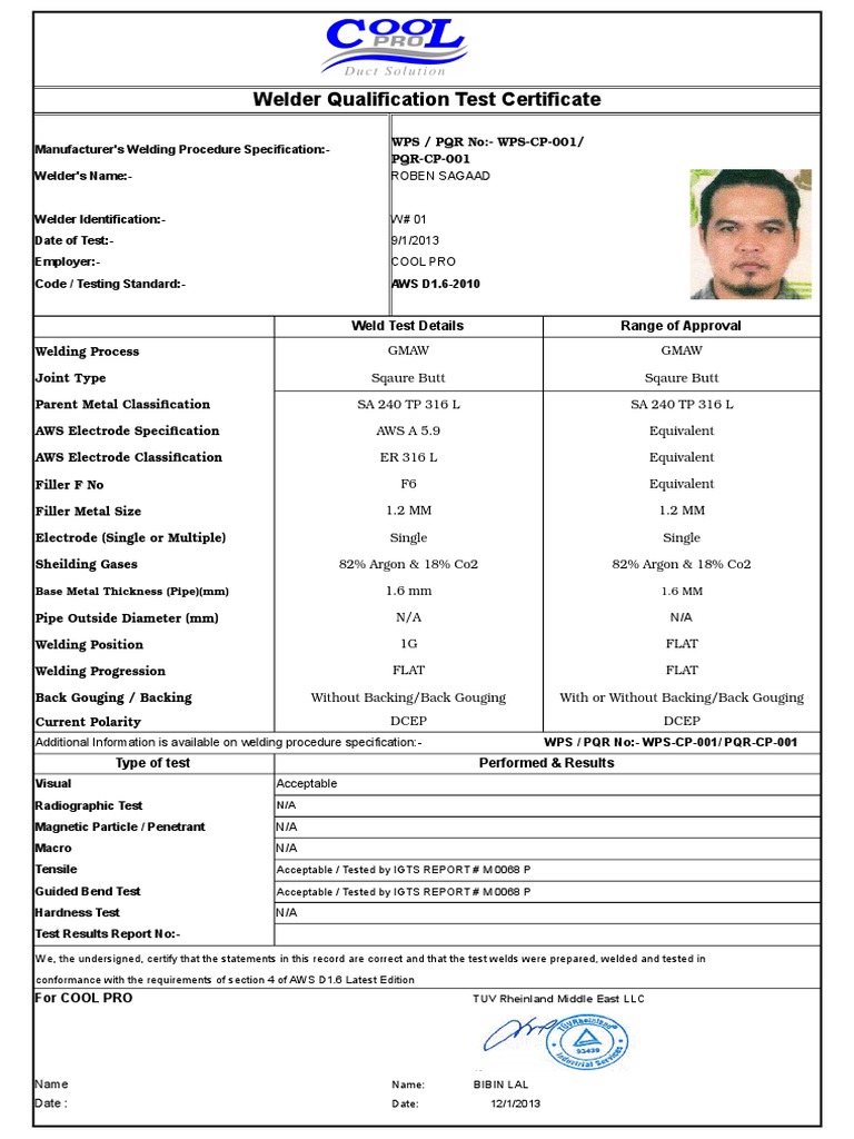 GMAW WQT | PDF | Technology & Engineering