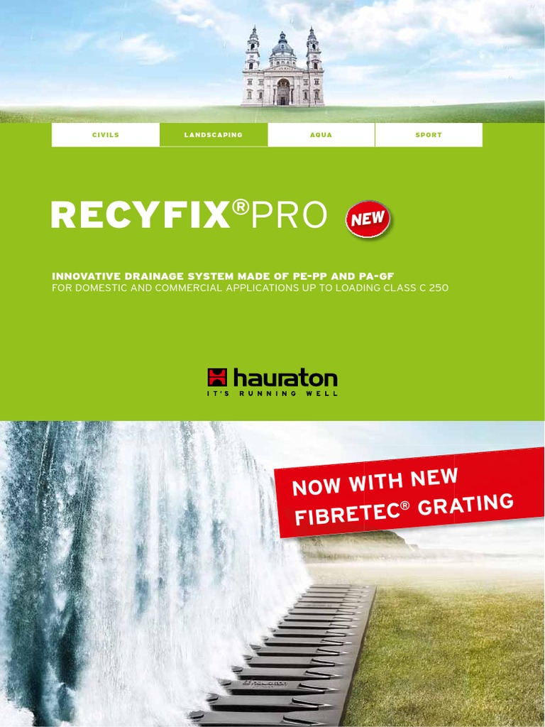 Hauraton Catalog Rigole | Download Free PDF | Drainage | Building Engineering