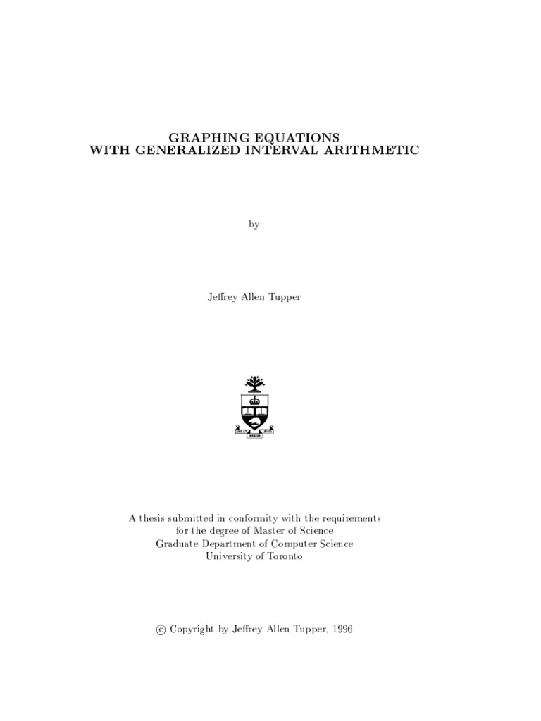 Graphing Equations With Generalized Interval Arithmetic | PDF | Orthography | Latin Script