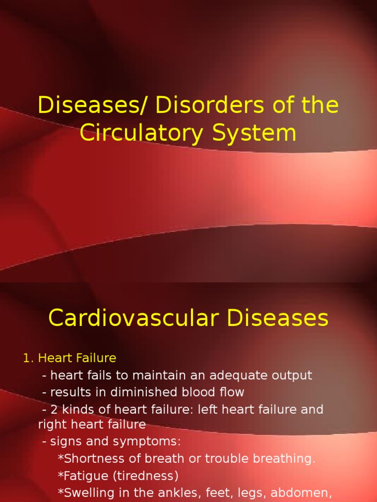 Cardiovascular Diseases Overview | PDF | Heart | Circulatory System