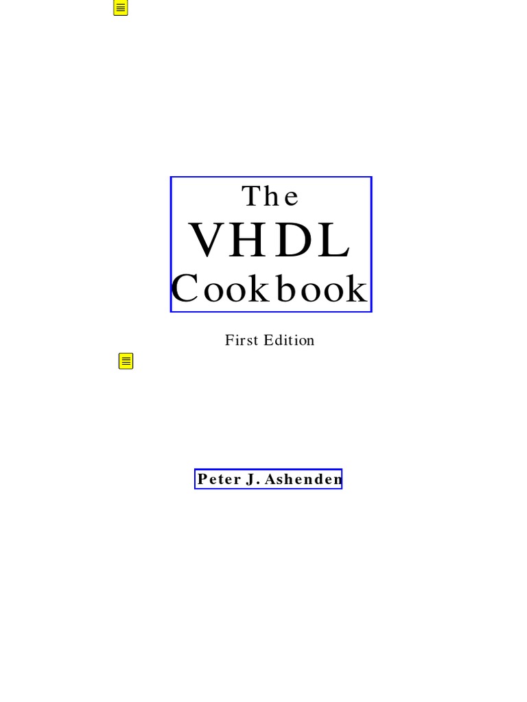 VHDL Cookbook | Download Free PDF | Control Flow | Subroutine VHDL Cookbook | Download Free PDF | Control Flow | Subroutine