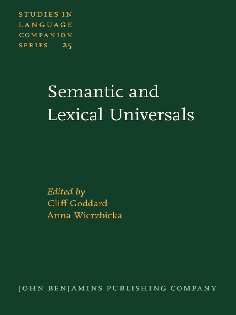 Semantics | PDF | Semantics | Lexicon