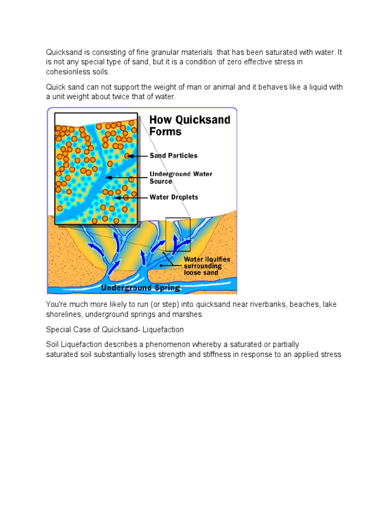Quicksand | PDF | Continuum Mechanics | Applied And Interdisciplinary ...
