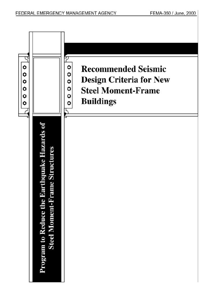 Fema 350 PDF | PDF | Beam (Structure) | Civil Engineering