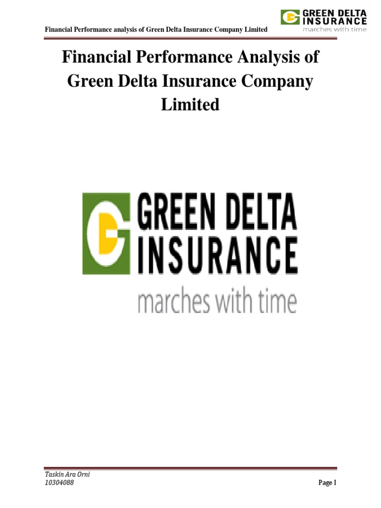 Green Delta Insurance | PDF | Internal Audit | Insurance