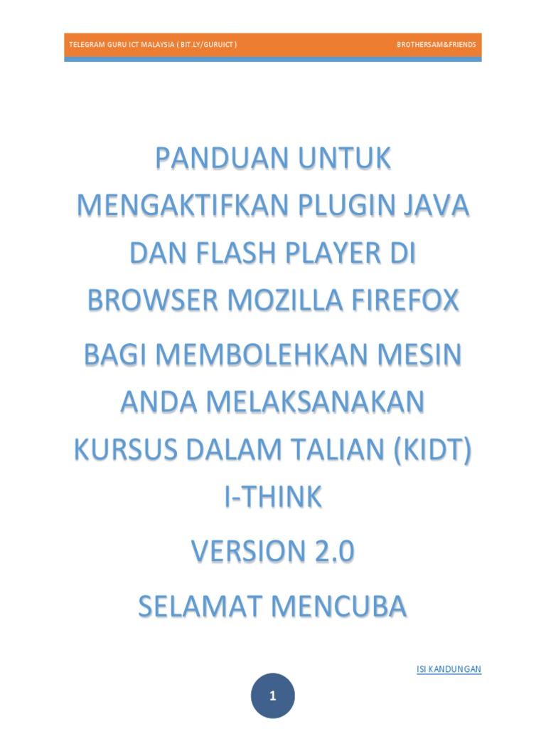 Panduan Akses Ithink v2 PDF | PDF