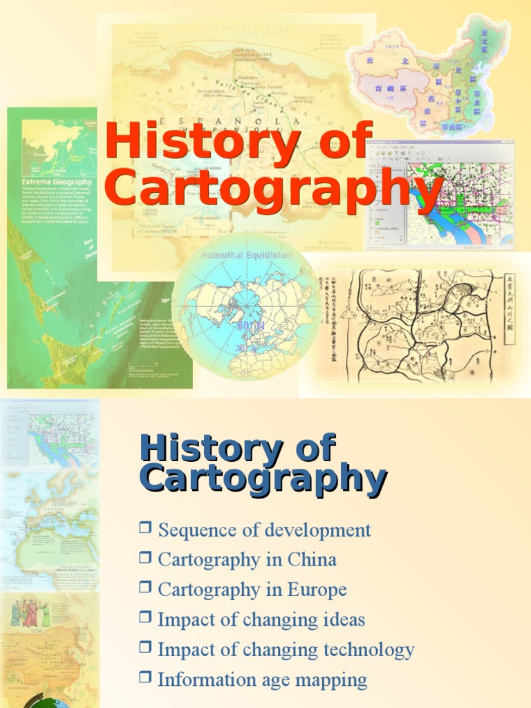 SUG243 - History of Cartography | PDF | Cartography | Map