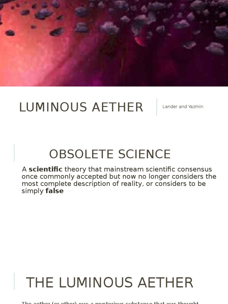 Luminous Aether: Lander and Yazmin | PDF