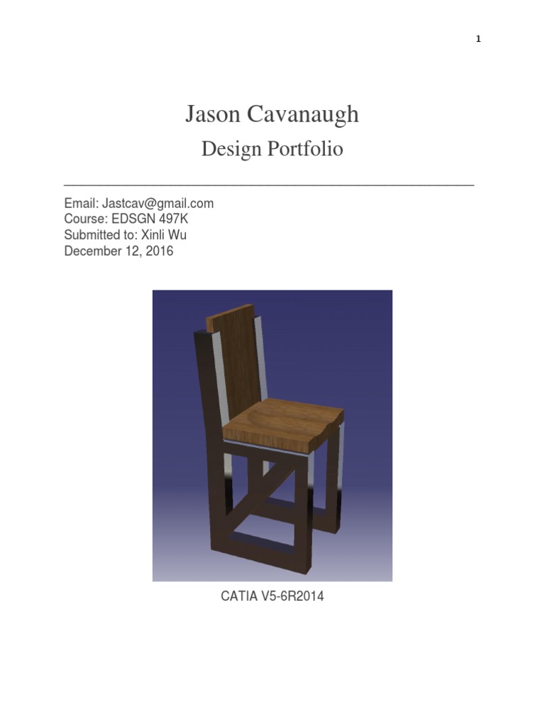 Jason Cavanaugh Design Portfolio | PDF | Strength Of Materials | Young's Modulus