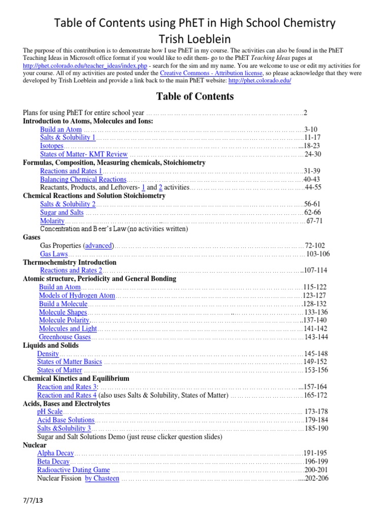 Phet Contribution 3459 6801 | PDF | Atoms | Ion