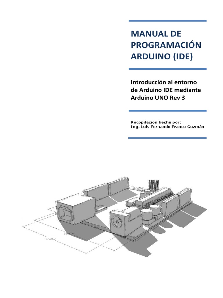 Manual De Interfaz Arduino Pdf Arduino Entorno De Desarrollo Integrado
