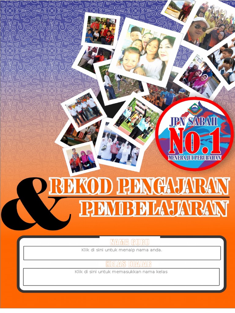 Kulit Depan Rekod Pengajaran Dan Pembelajaran | PDF