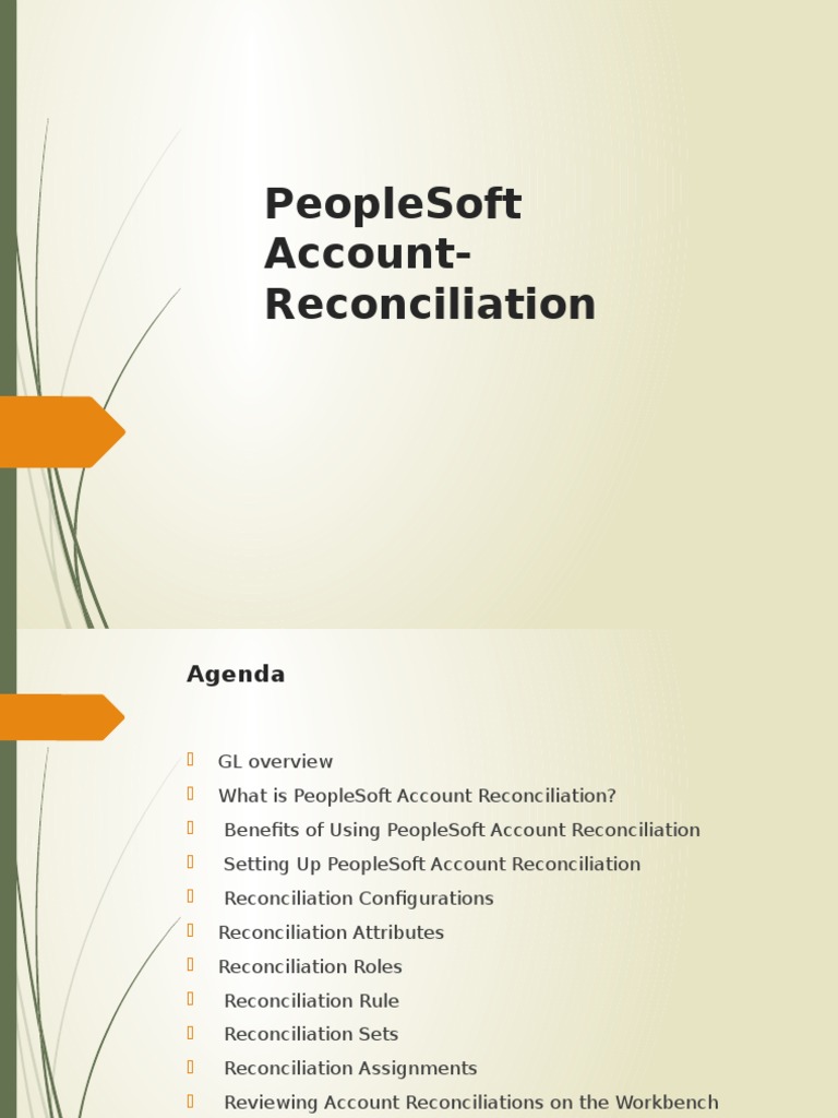 GL Account Reconciliation | PDF | Parameter (Computer Programming ...