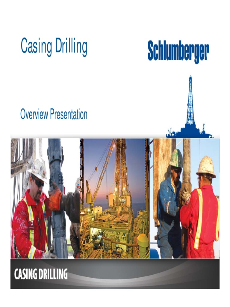 CD 101 Presentation | PDF | Casing (Borehole) | Drilling