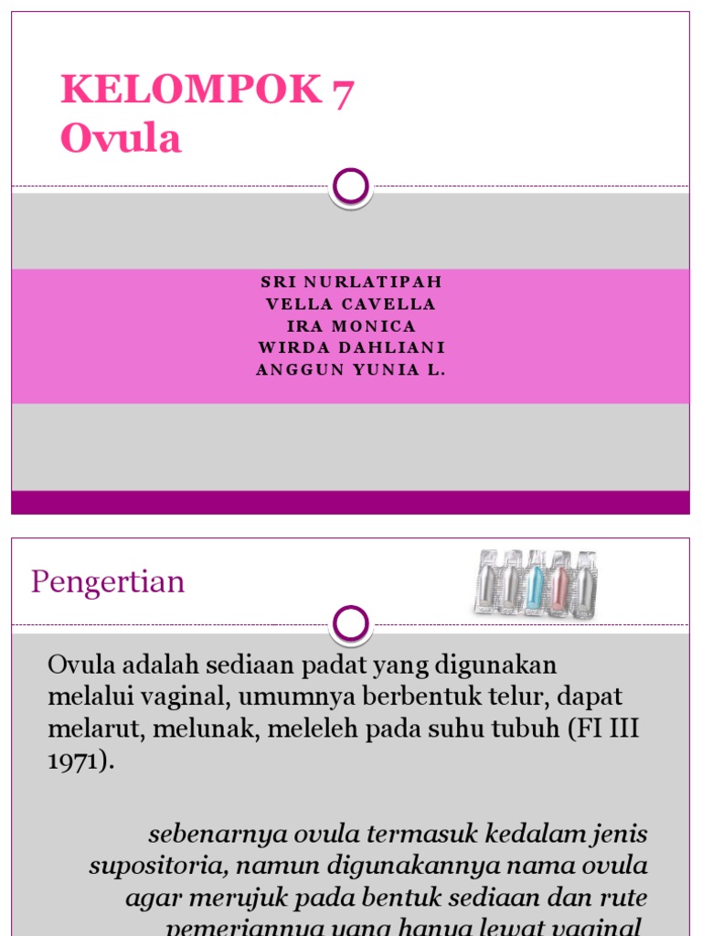 Ovula | PDF