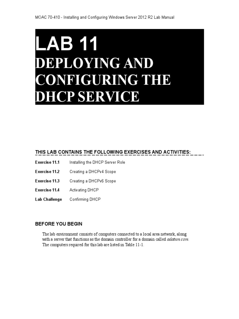 Lab 11 | PDF | Ip Address | I Pv6