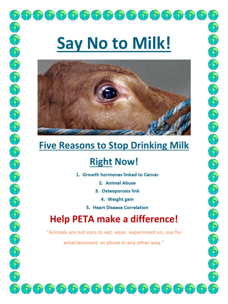 Say No To Milk | PDF