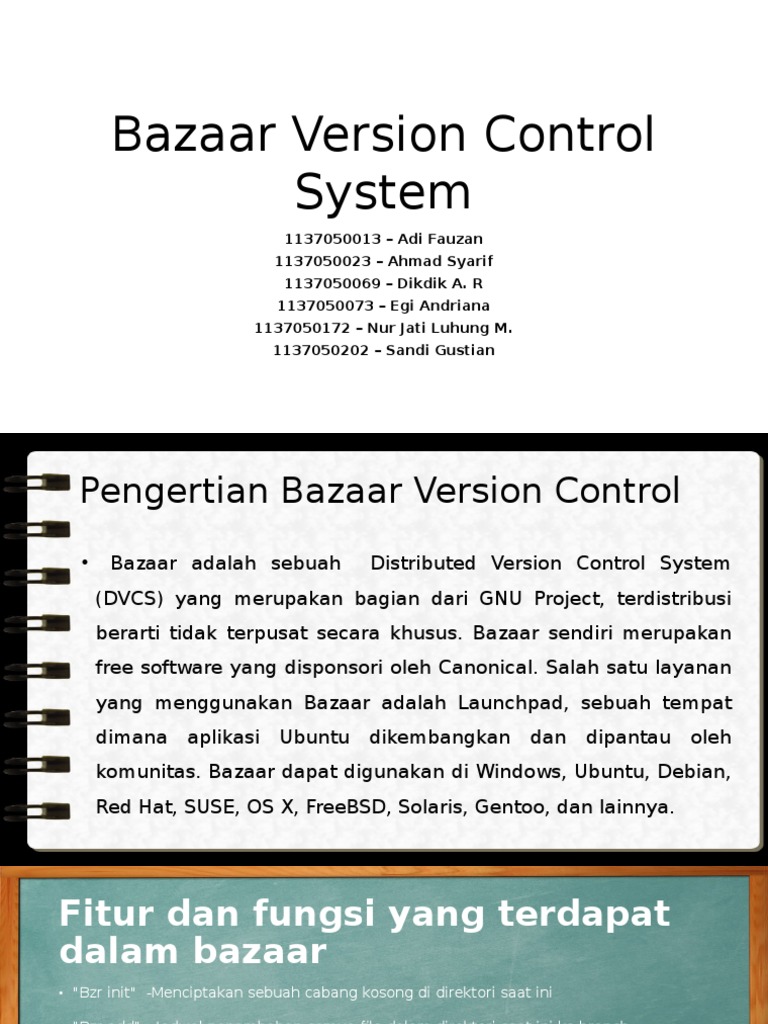 Bazaar Version Control System | PDF