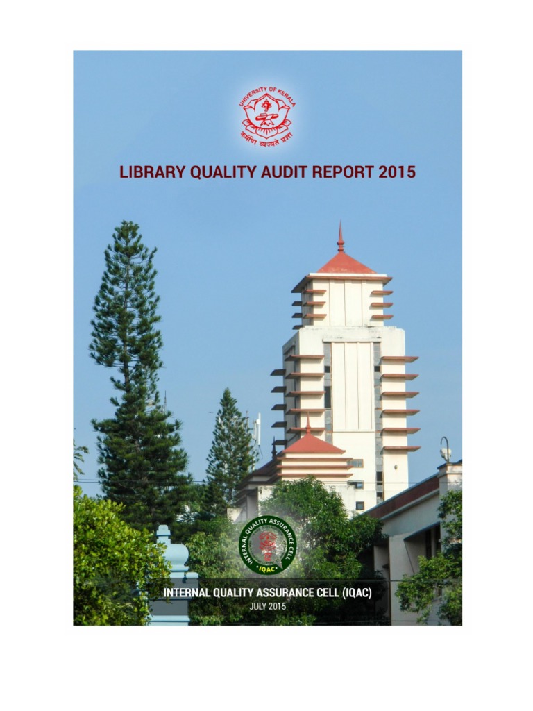 Library Quality Audit Summary 2015 | PDF | Libraries | Thesis