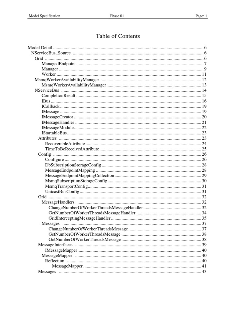 NServiceBus Documentation | PDF | Object (Computer Science) | Method ...