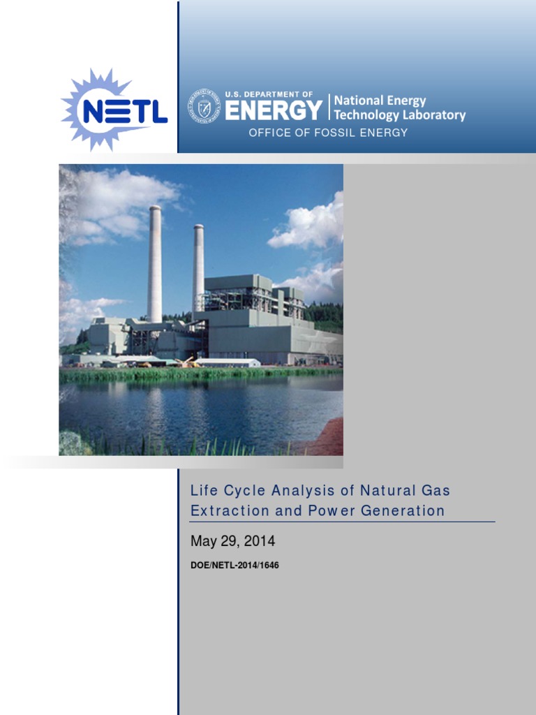 Life Cycle Analysis of Natural Gas Extraction and Power Generation ...