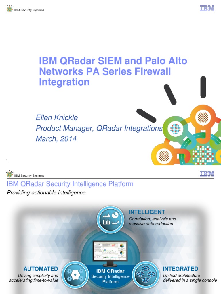 QRadar SIEM and Palo Alto Approved | Threat (Computer) | Vulnerability ...