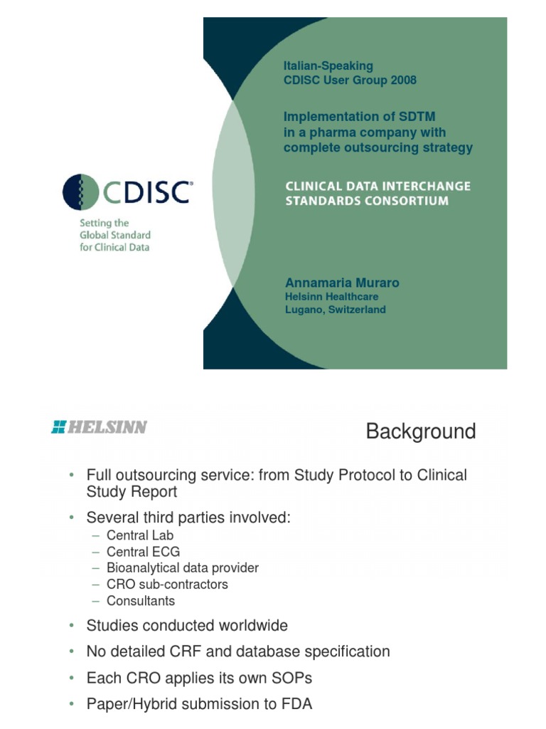 SDTM | Information Science | Medicine