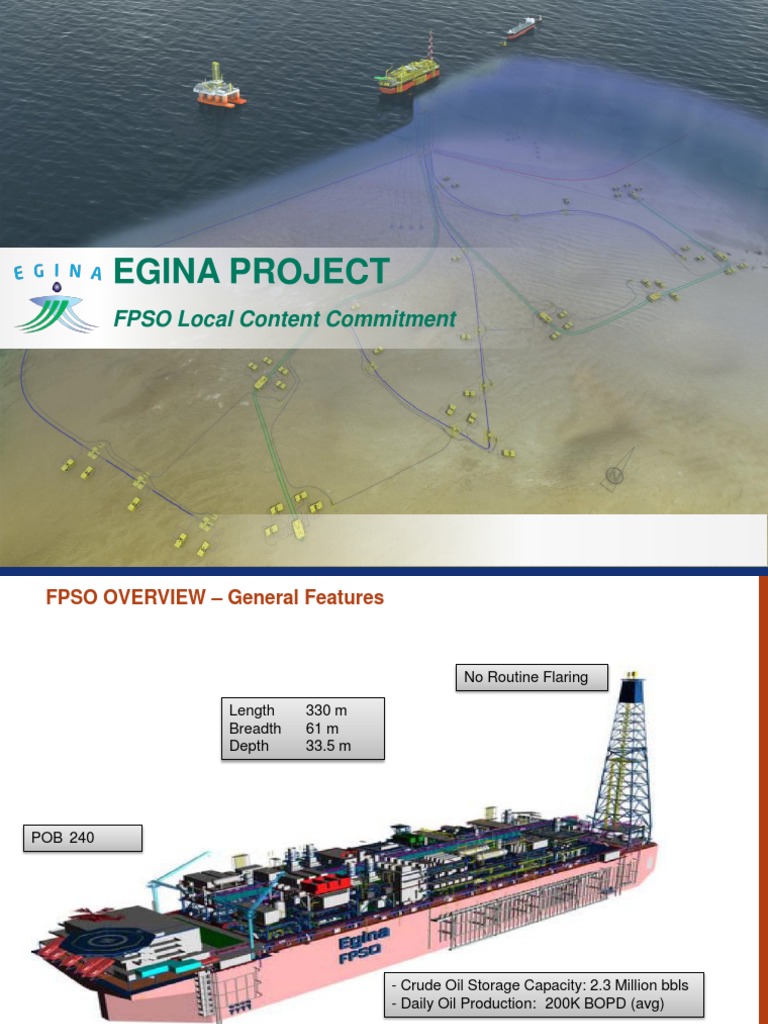 Egina FPSO Project Overview and Details | PDF