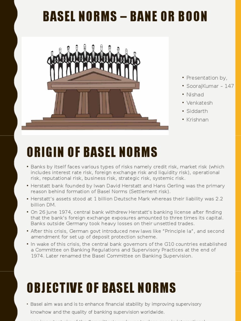 Basel Norms: Origins and Impacts | PDF | Capital Requirement | Capital ...
