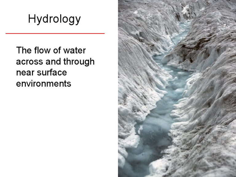 5 Hydrology | PDF | Science & Mathematics