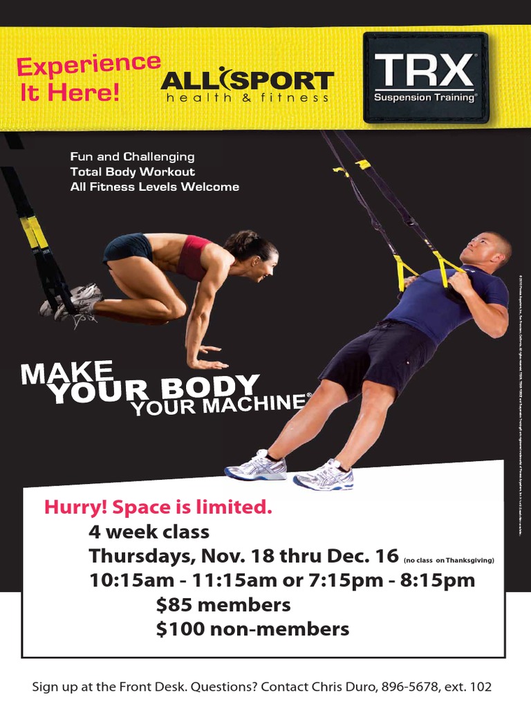 TRX Nov Flyer | PDF