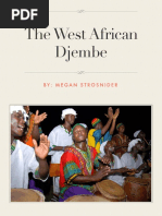 Origin and History of the Djembe | PDF