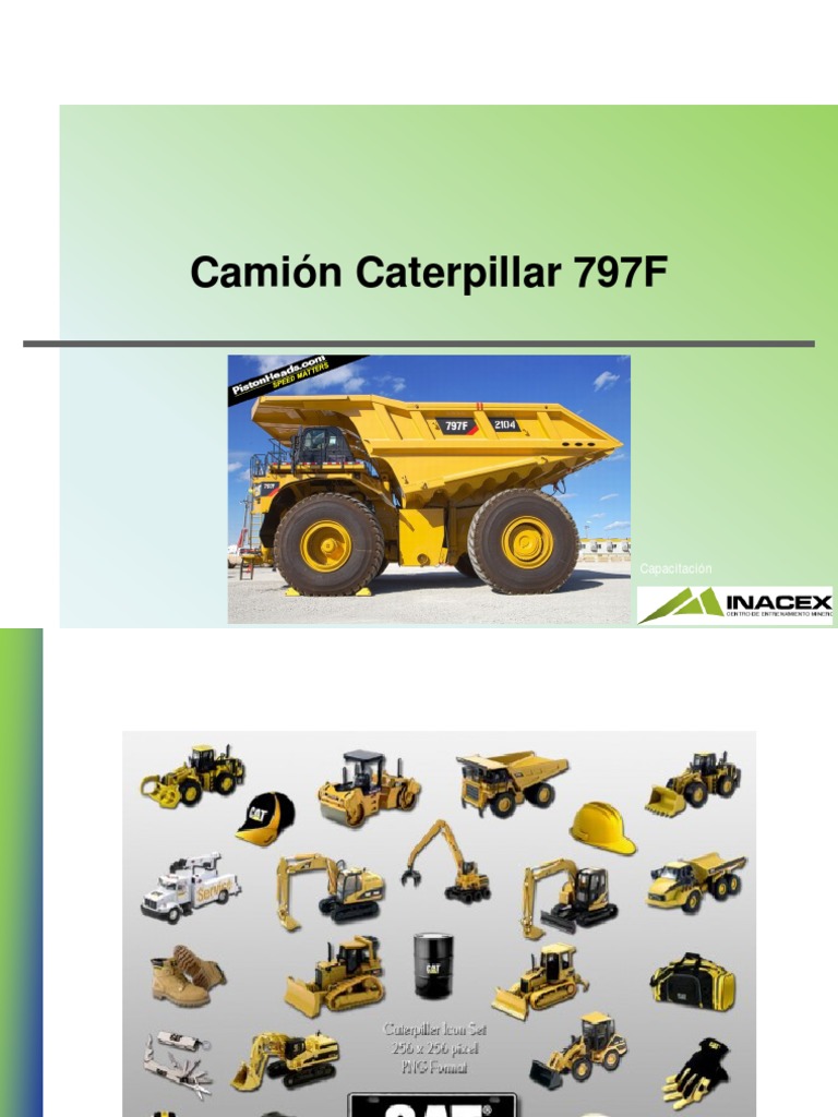 Camión Cat 797F | PDF | Transmisión (Mecánica) | Camión