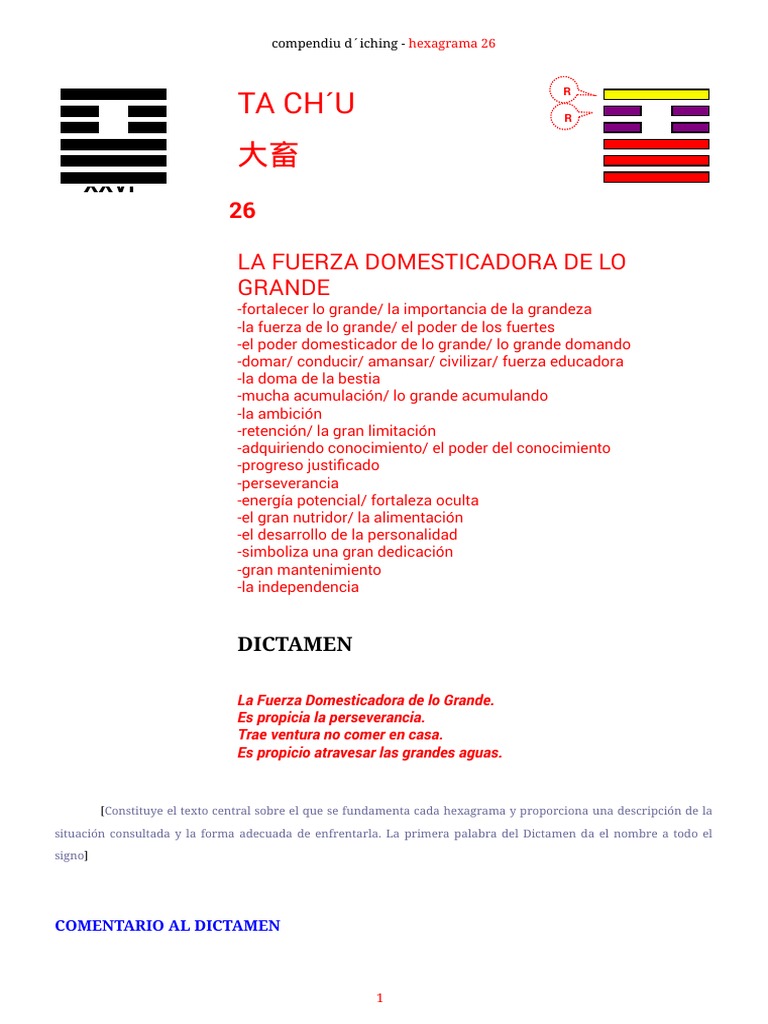 Hexagram A 26 | PDF | Yin y yang | Science