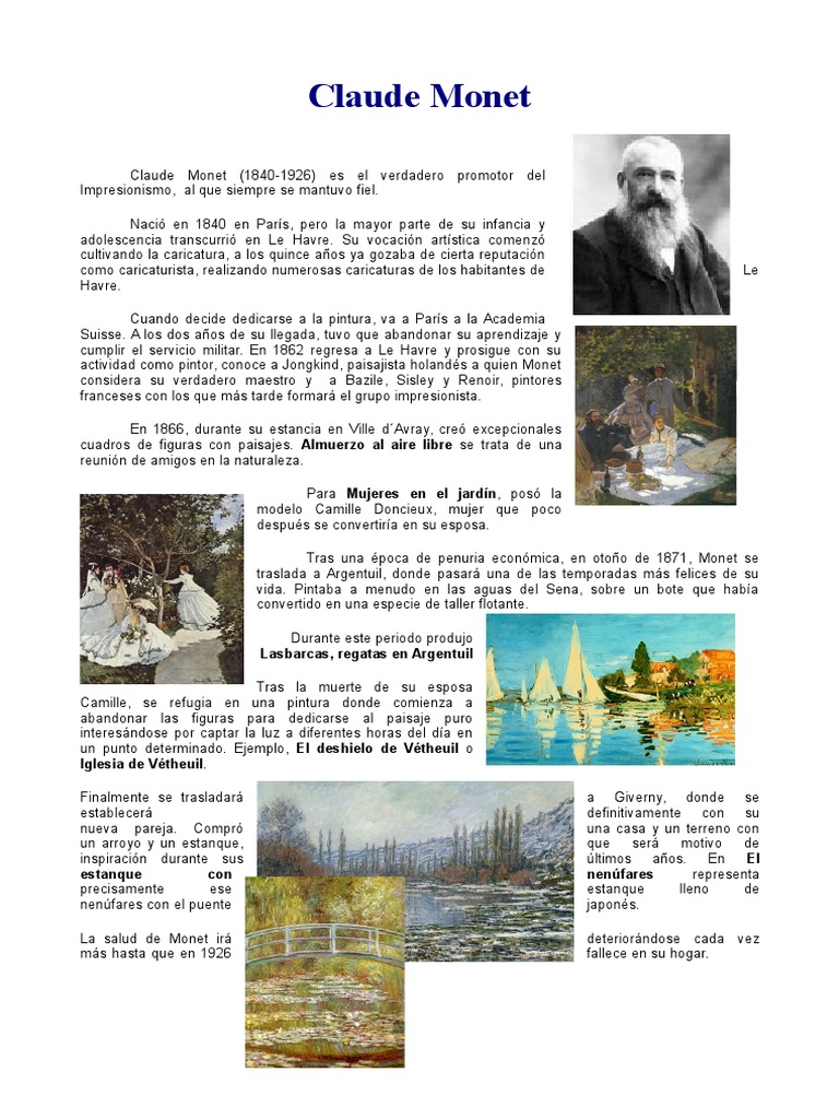 Claude Monet | PDF
