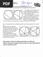 Puzzle - 3 Cuts To Cut Round Cake Into 8 Equal Pieces - GeeksforGeeks | PDF