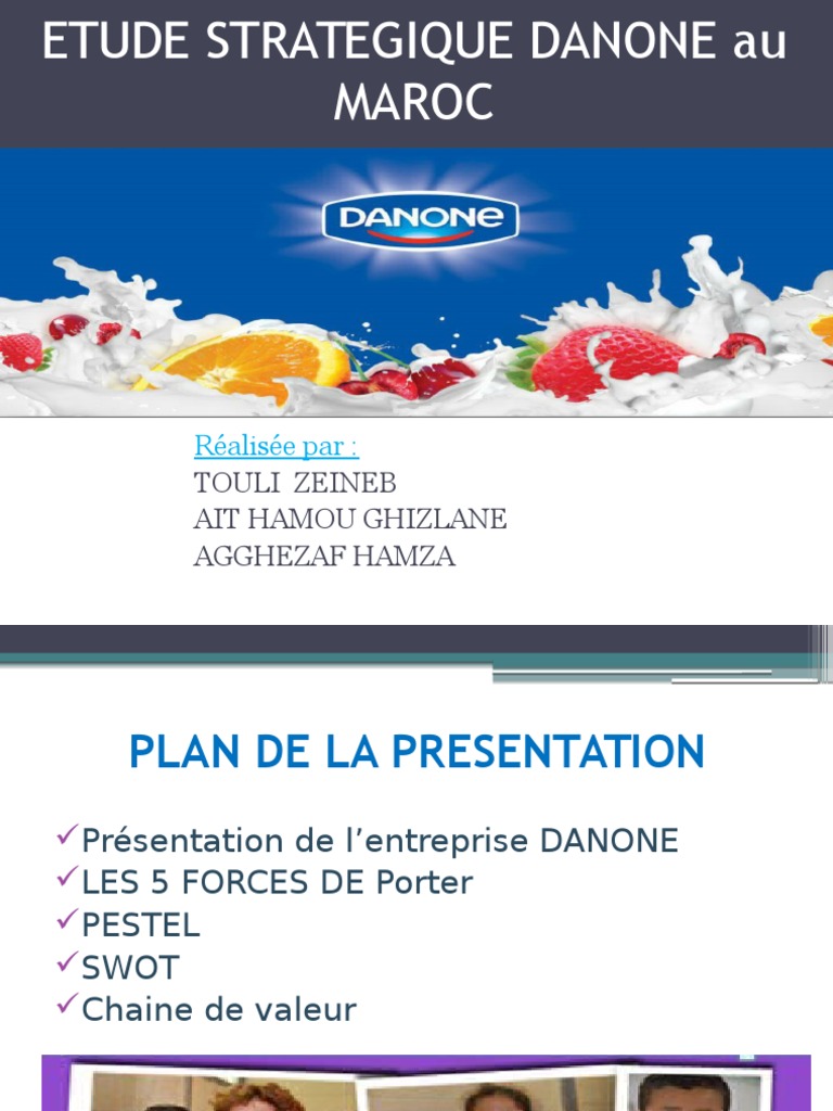 DANONE | PDF | Maroc | Yaourt