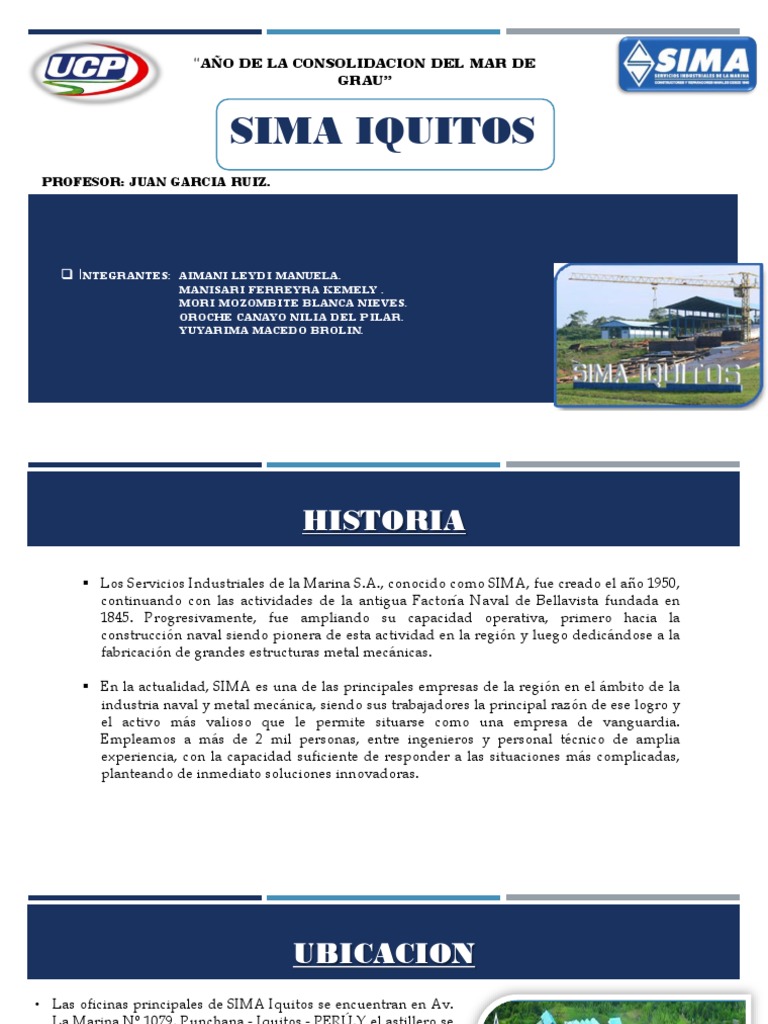 SIMA Iquitos: Innovación en Industria Naval | PDF | Astillero | Perú